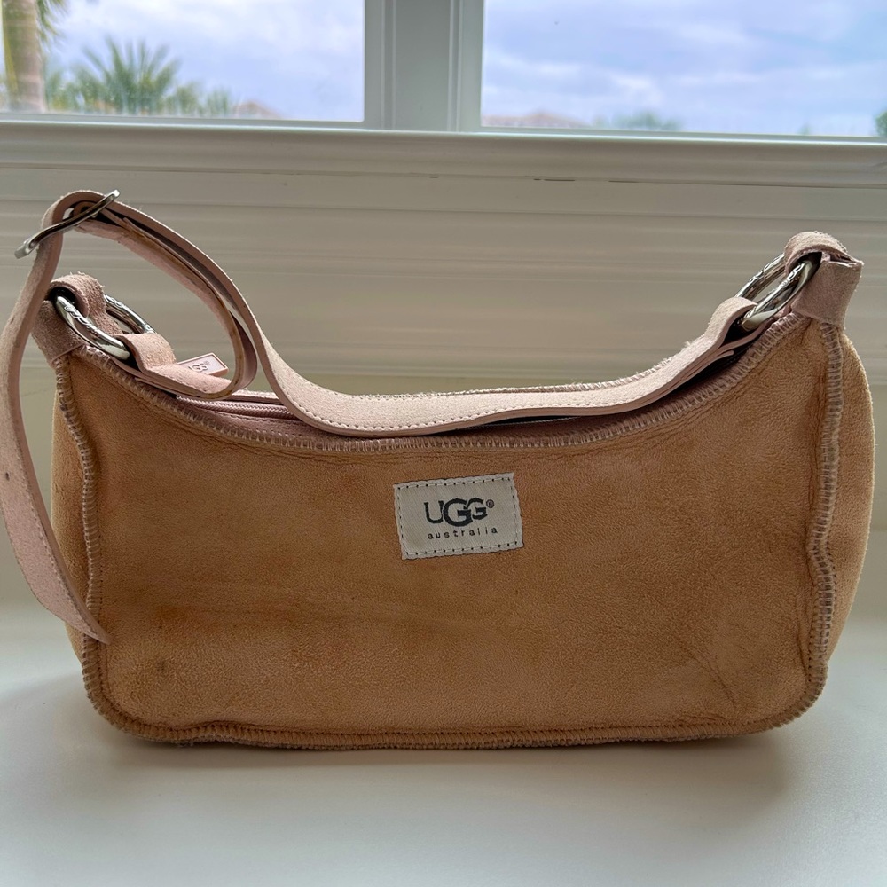 Ugg Purse. Pale Pink/Peachy Shearling Style Purse. Pr… - Gem